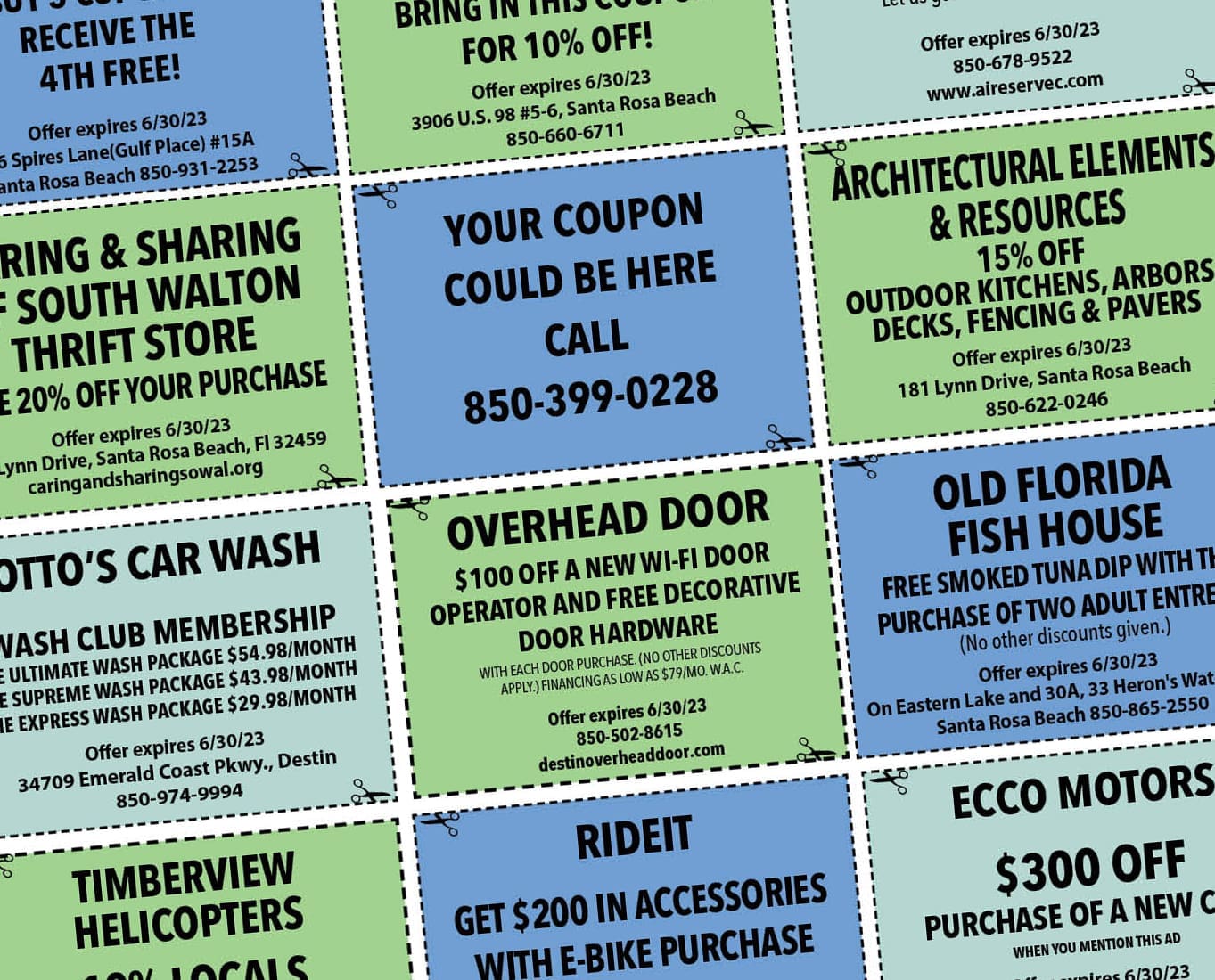 COUPONS June 2023 - South Walton Life | 30A News, Events and Community ...
